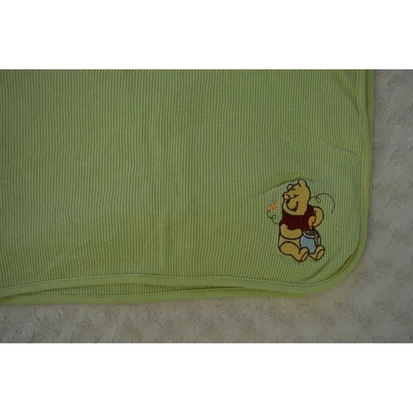 Disney | Bedding | Disney Baby Green Winnie The Pooh Bear Baby Blanket ...